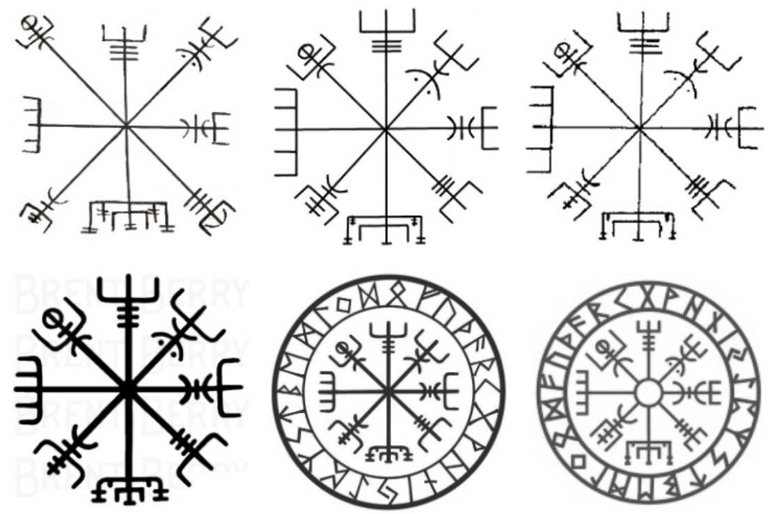 Vegvisir: The Ancient Viking Compass Symbol - Grizz Studio