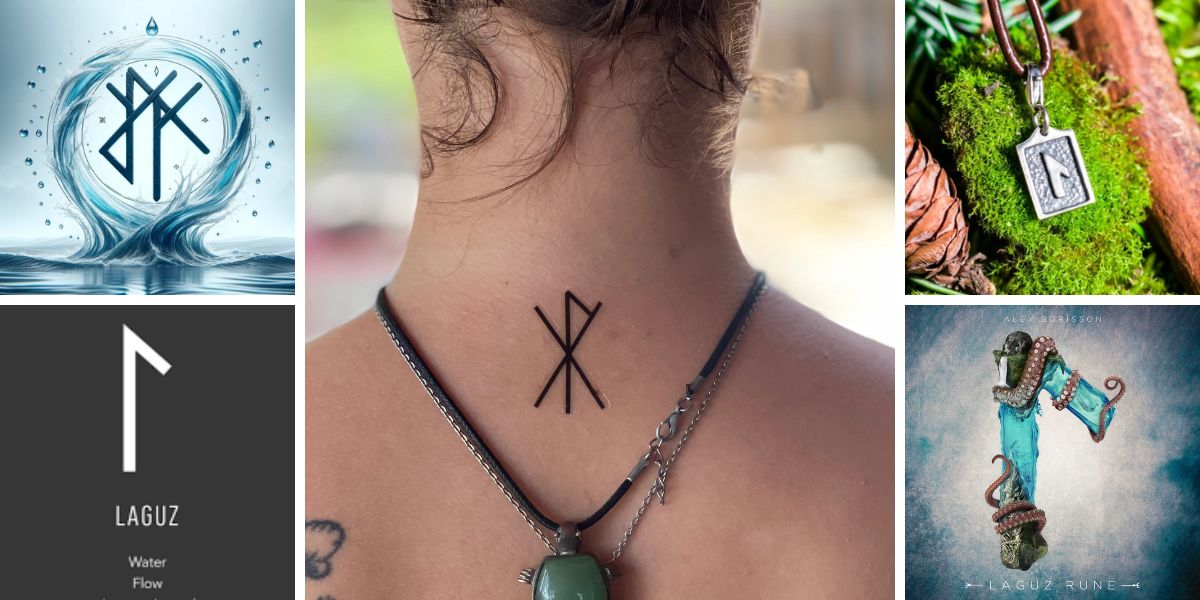 Laguz Rune: The Viking Rune for Water – Meaning, Healing, and Symbolism - Grizz Studio