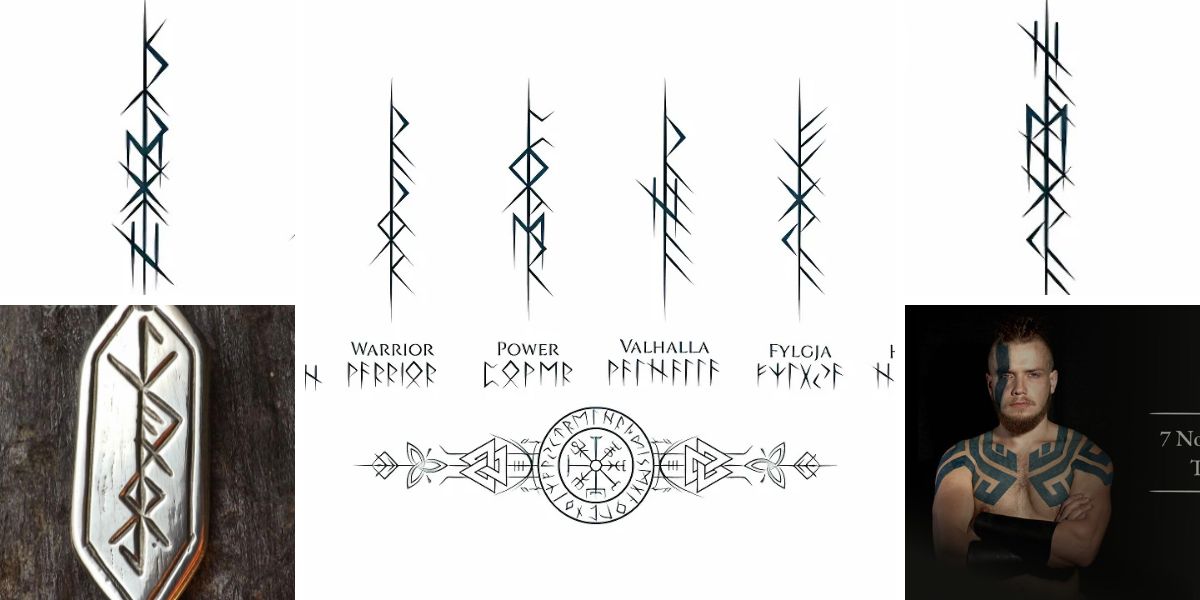Nordic Rune for Warrior: Symbols of Strength and Protection in Viking ...