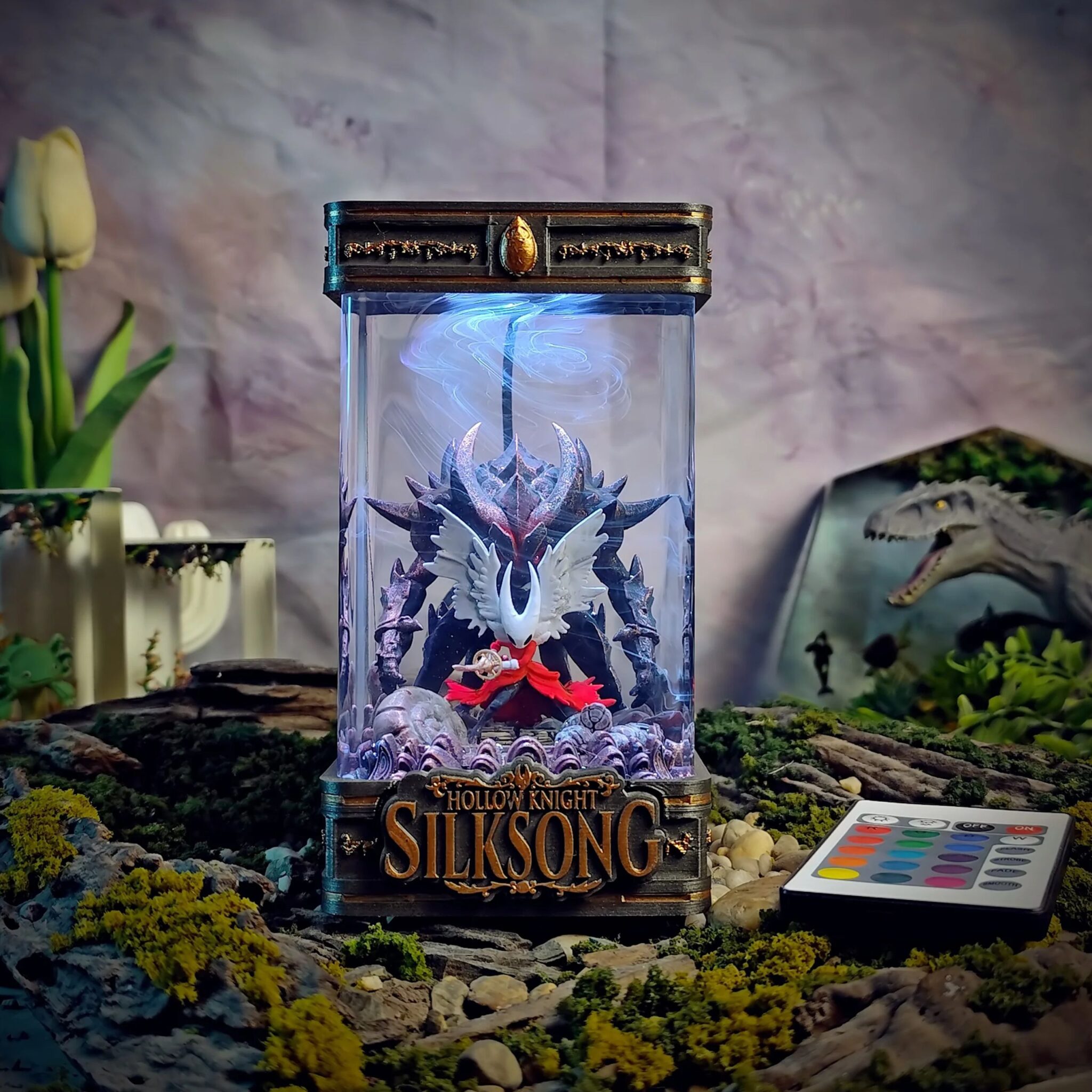 Boss Encounter Lamp - Hollow Knight Silksong - Grizz Studio