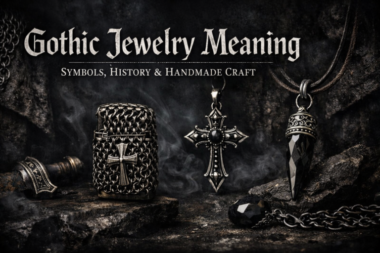 Gothic Jewelry Meaning: Symbols, History & Modern Handmade Designs ...