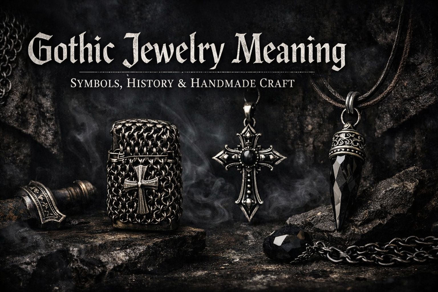 Gothic Jewelry Meaning: Symbols, History & Modern Handmade Designs ...