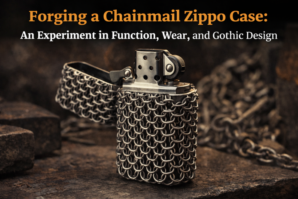 Forging a Chainmail Zippo Case: An Experiment in Function, Wear, and ...