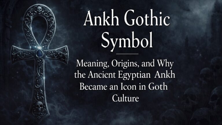 Ankh (☥) Gothic Symbol: Meaning, Origins, and Why the Ancient Egyptian ...