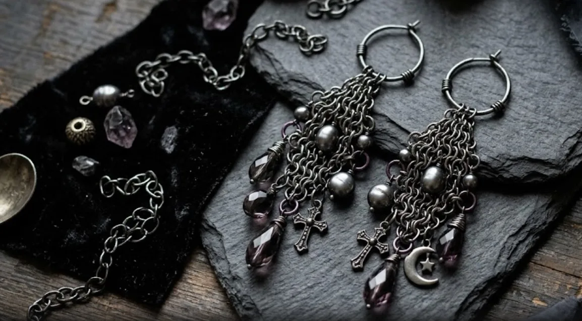 Gothic Earrings That Don’t Disappear Into Your Outfit - Grizz Studio