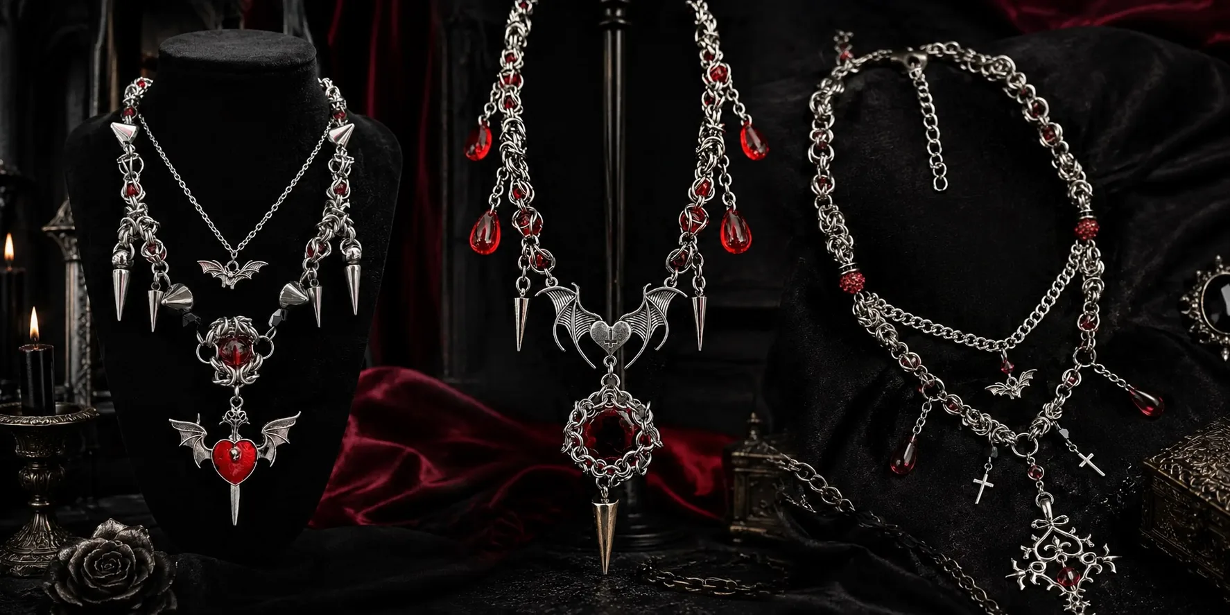 Vampire Goth Jewellery: How to Add Dark Romance Without Looking Costume ...