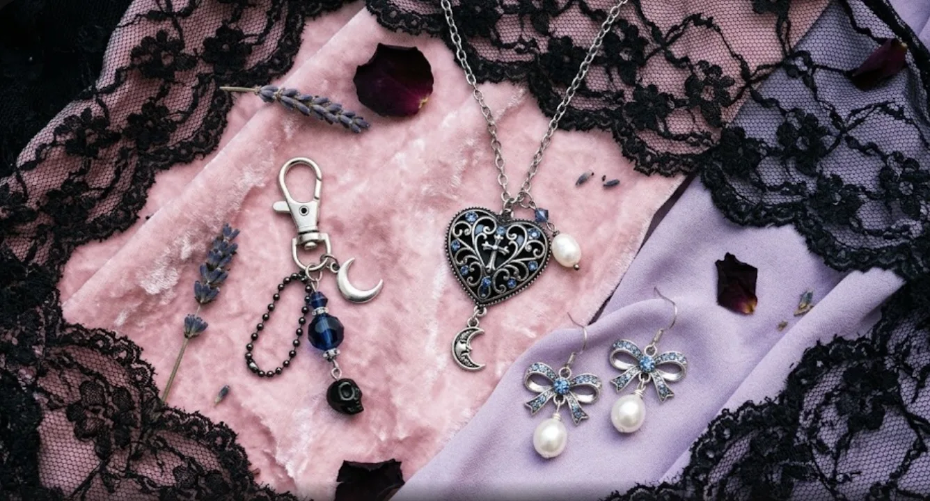 Pastel Goth Accessories: How to Mix Soft Colours with Dark Jewellery ...