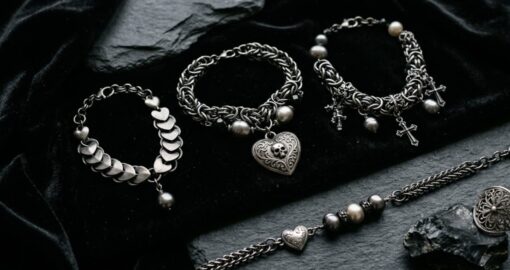How to Style Gothic Bracelets Without Looking Overdone - Grizz Studio