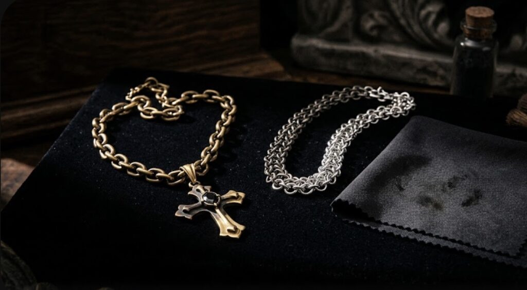 How to Clean Brass Jewelry: A Practical Care Guide for Gothic Jewellery ...